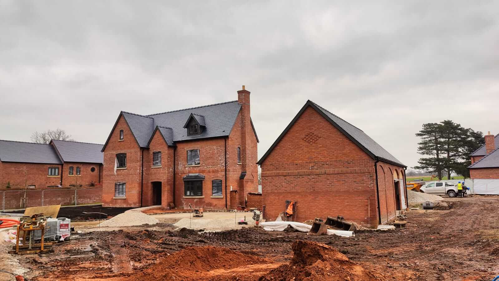 Aluminium Rainwater System and Wall Cappings Installation at Congleton ...